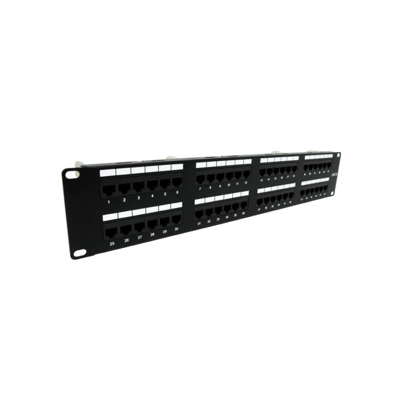 48 port cat 6 utp patch panel - CNCL Limited